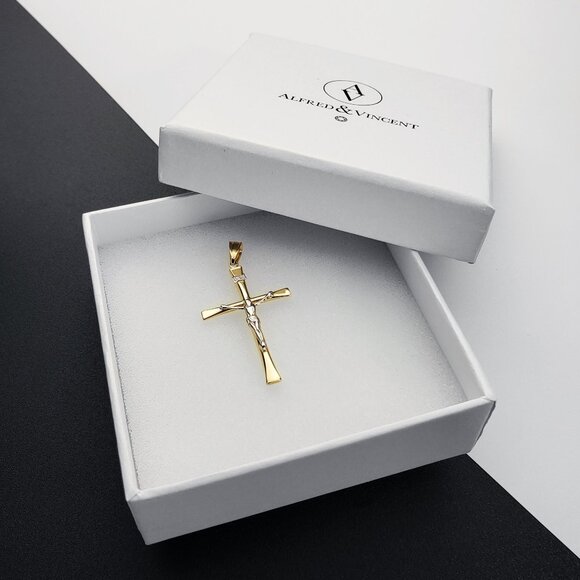 Alfred & Vincent | Accessories | Jesus Inri Crucifix Catholic Christian ...